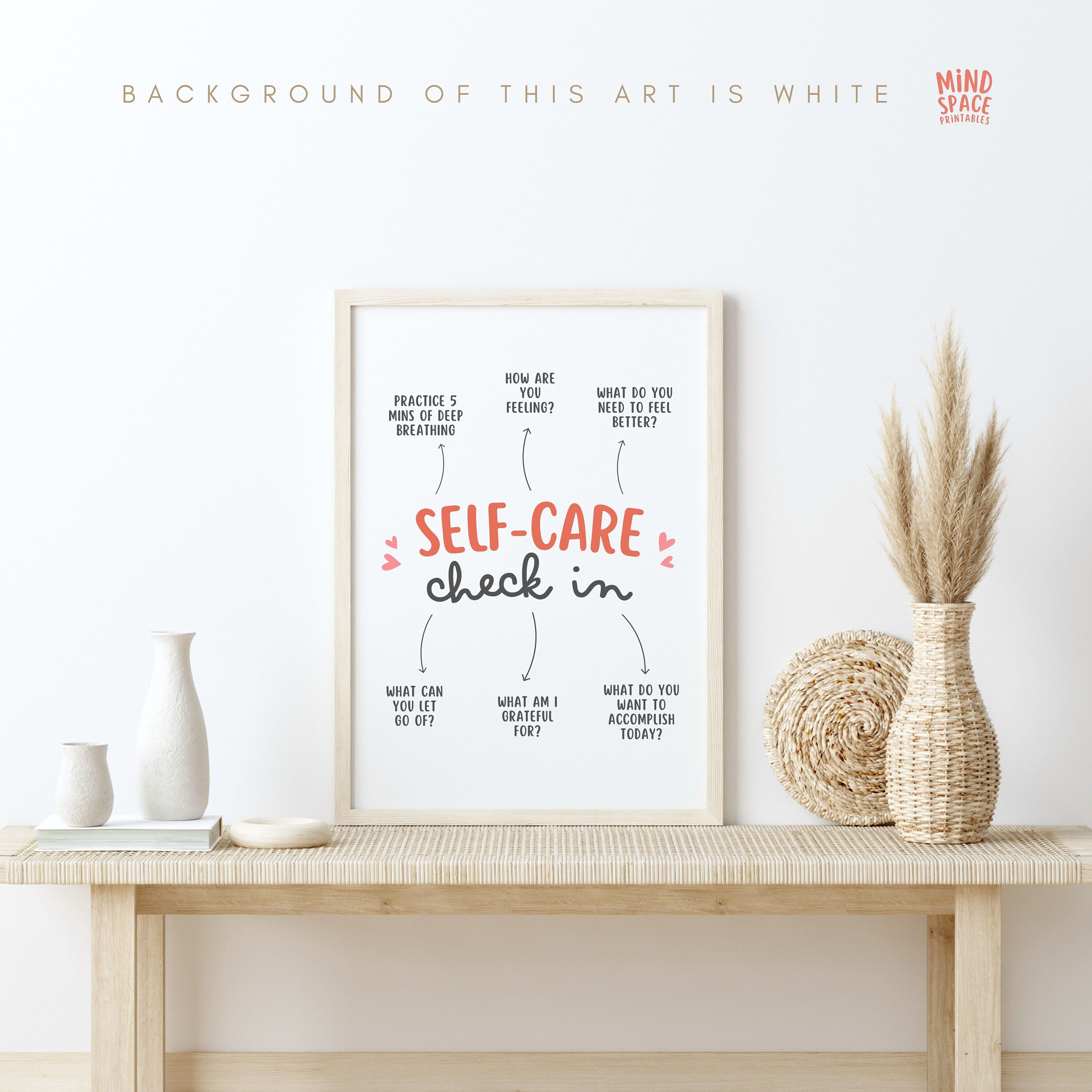 Self Care Check In Daily Self Care Self Love Poster Mental - Etsy