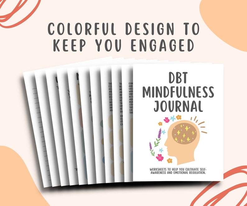 10 DBT Mindfulness Worksheets, Dialectical Behavior Therapy Coping ...