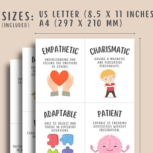 52 Strength Based Cards for Self-esteem, Mental Health Coping Tools ...