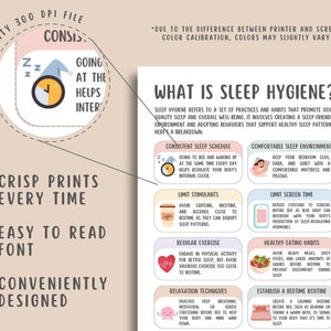 15 Sleep Hygiene Worksheets, Sleep Journal & Tracker, Military Sleeping ...