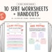 Solution Focused Therapy Worksheets, SFBT Worksheets, SFBT Questions ...