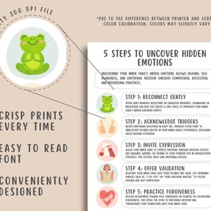 Inner Child Healing & Reparenting Worksheets (14 Pages) Attachment ...