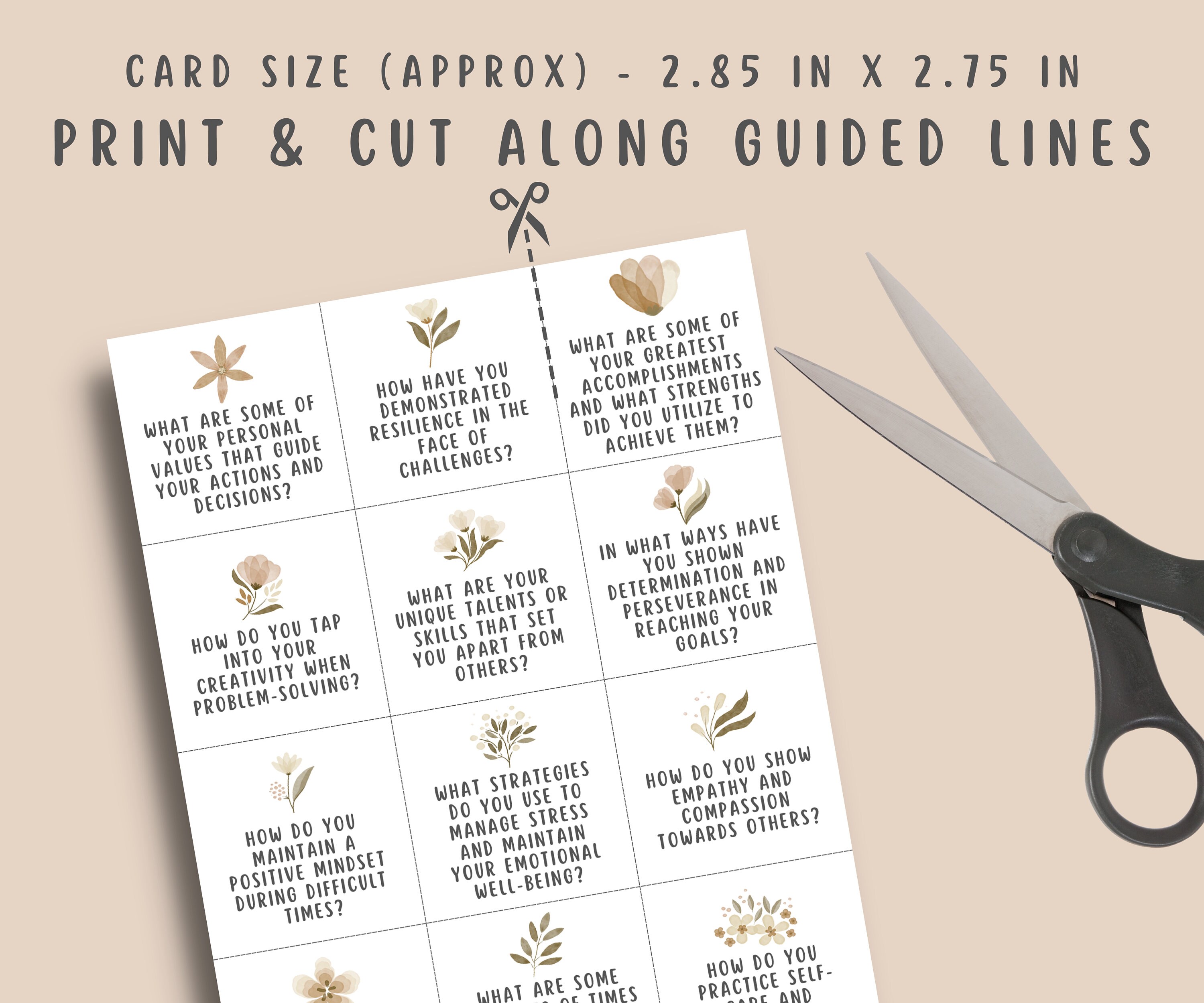 80 Solution Focused Therapy Reflection Flash Cards, Mental Health ...