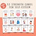52 Coping Skills Cards Kids Teens Coping Strategies Children Self ...