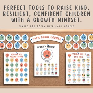 Feelings Calm Down Corner Kit, Emotional Regulation With Coping Skills ...