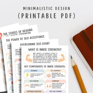 Inner Strength Worksheets for Recovery (13 Pages) Solution-focused ...