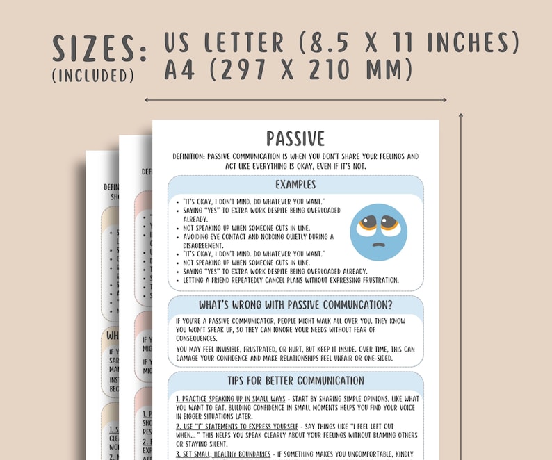 Communication Styles Worksheets (11 Pages), Communication Skills ...