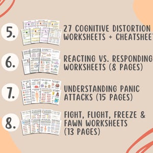 Anxiety Mega Bundle, (525+ Items) Coping Skills Posters Flashcards ...