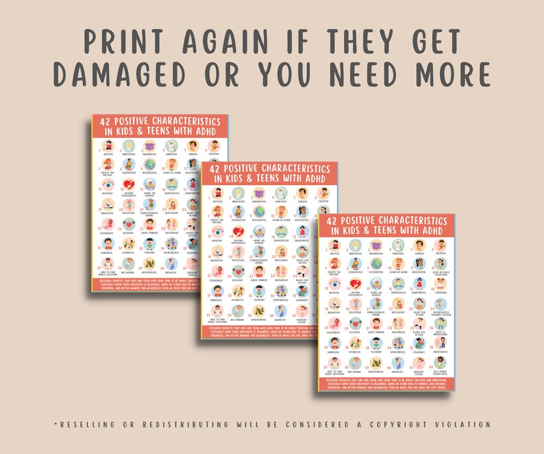 42 ADHD Positive Characteristics in Kids & Teens, Attention Deficit ...