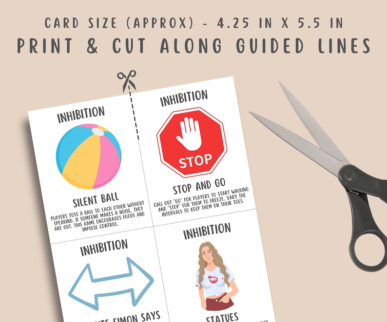 52 ADHD Executive Functioning Activity Flashcards for Teens, Executive ...