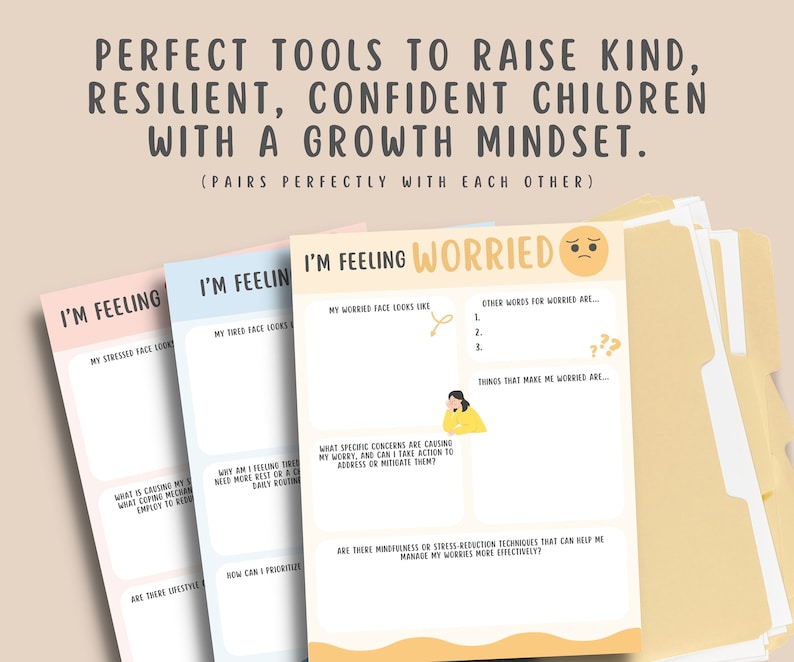 27 Feelings Exploration Worksheets for Kids Teens Emotions Vocabulary ...