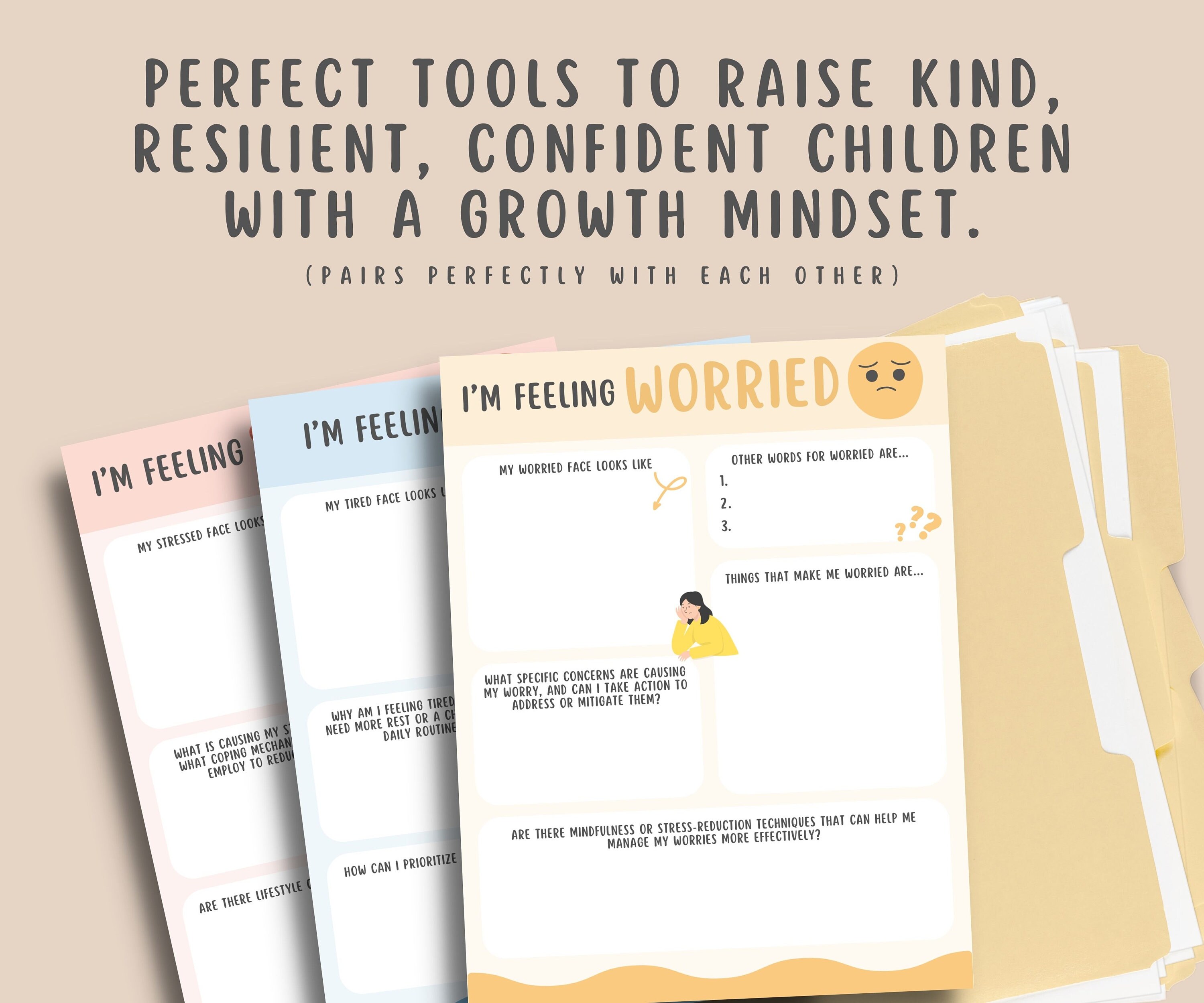 27 Feelings Exploration Worksheets for Kids Teens Emotions Vocabulary ...