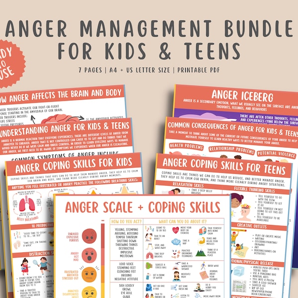 Anger Management Teens - Etsy