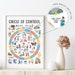 Circle of Control Poster, Mental Health Digital Printable, Things I Can ...