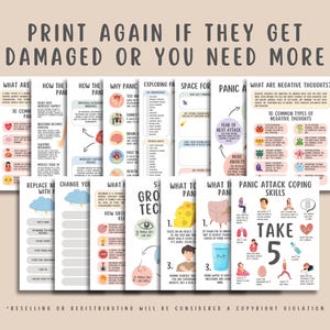 Understanding Panic Attacks (15 Pages), Panic Disorder Anxiety Coping ...