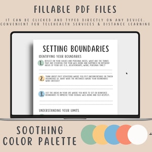 DBT Coping Skills Worksheets (100+ Pages) Interpersonal Relationships ...