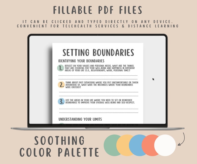 DBT Coping Skills Worksheets (100+ Pages) Interpersonal Relationships ...
