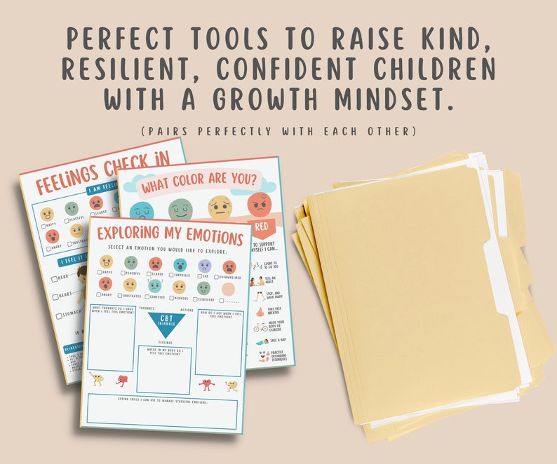 Feelings/emotions Check in CBT Worksheet for Teens & Kids - Etsy