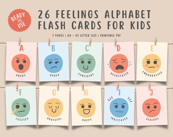 Social Emotional Alphabet - Etsy
