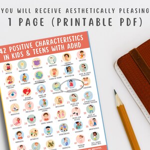 42 ADHD Positive Characteristics in Kids & Teens, Attention Deficit ...