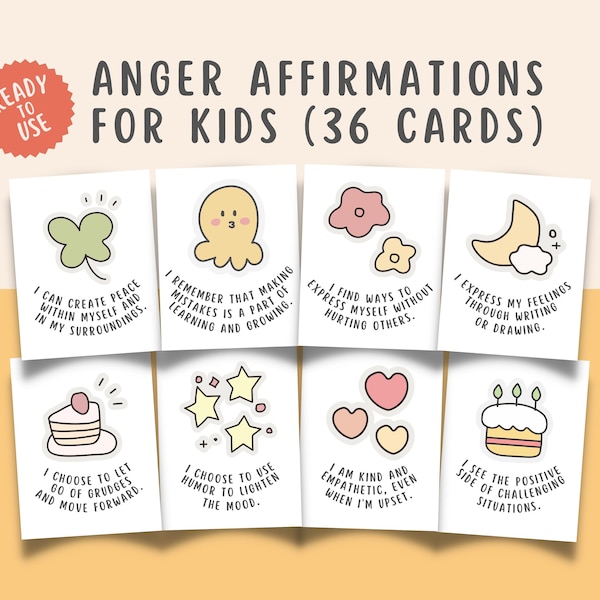 Positive Affirmations for Kids - Etsy