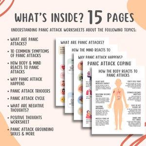 Understanding Panic Attacks (15 Pages), Panic Disorder Anxiety Coping ...