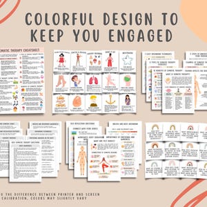 Somatic Therapy Coping Bundle (230+ Items) Identifying Felt Senses ...