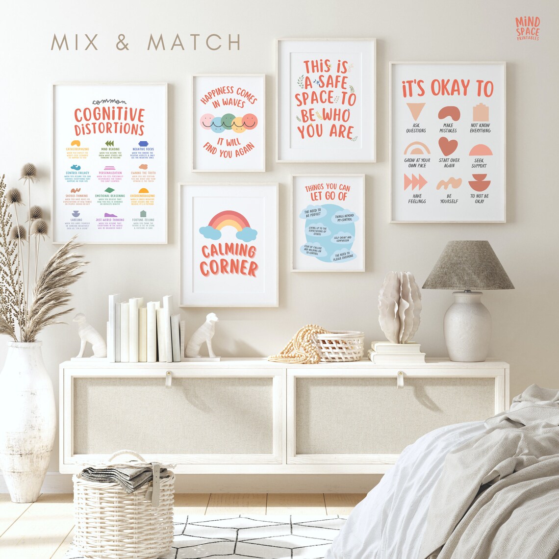 Cognitive Distortions Poster Unhelpful Thinking Cbt Poster - Etsy