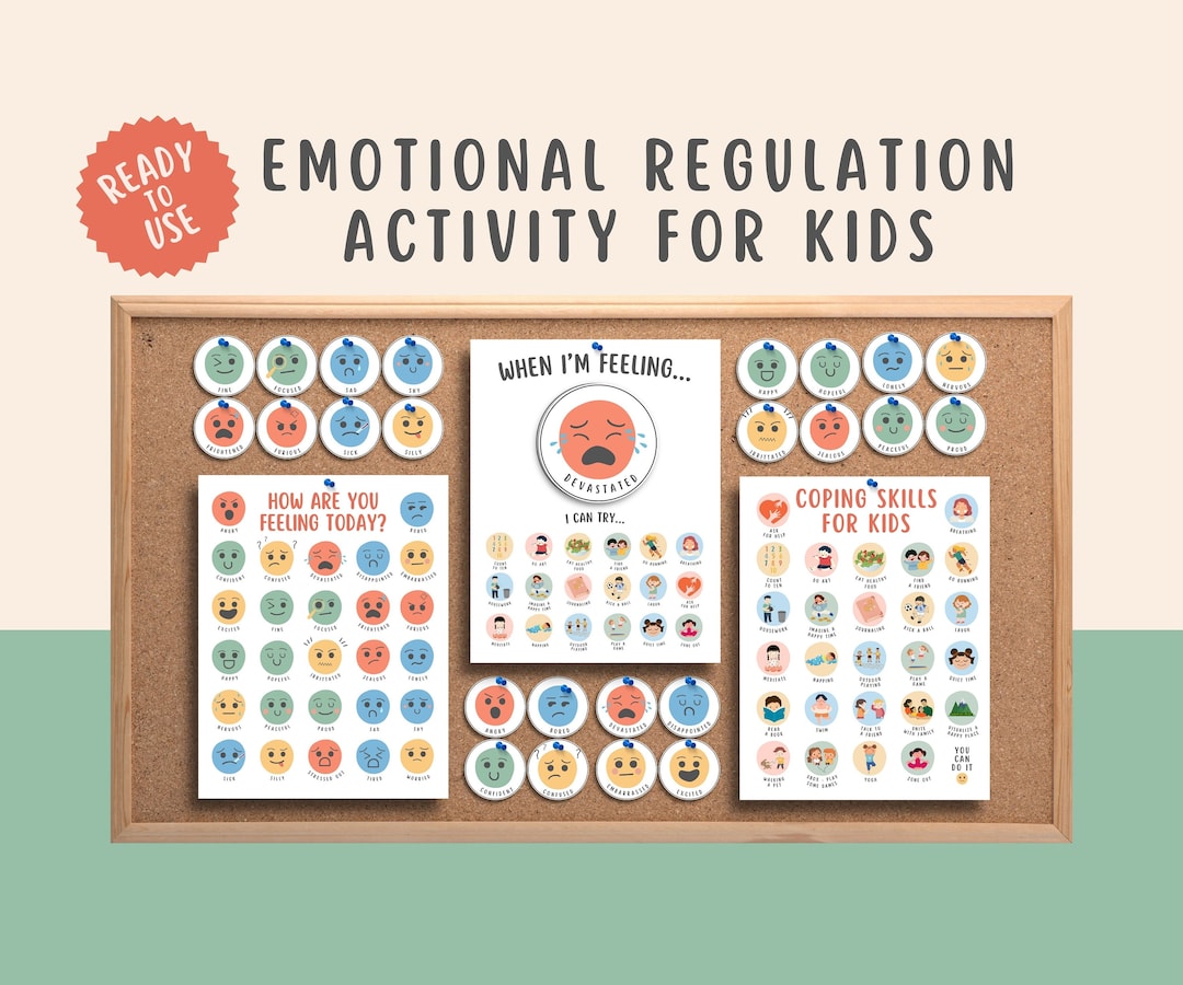 Emotional Regulation Activity, Emotional Regulation With Coping Skills ...