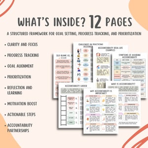 Accountability Worksheets Self Blame Vs Accountability Ladder Couples ...