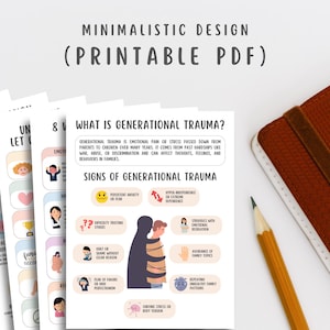 13 Generational Trauma Healing Worksheets, Inner Child Healing, Trauma ...