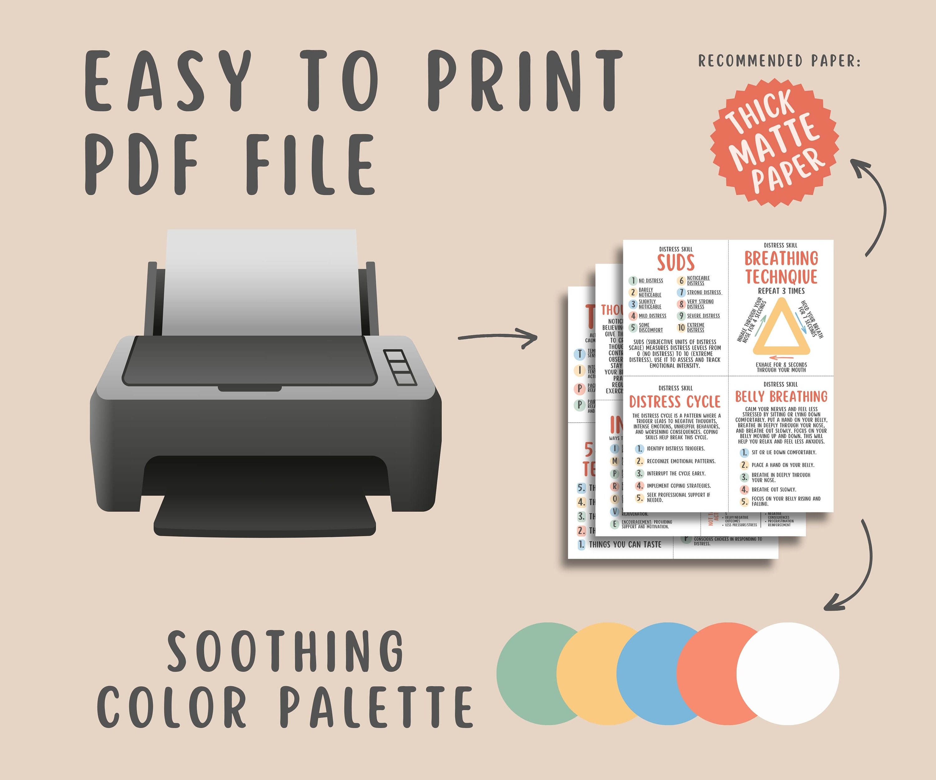 52 Schema Therapy Coping Skill Cards, Somatic Therapy, DBT Mindfulness ...