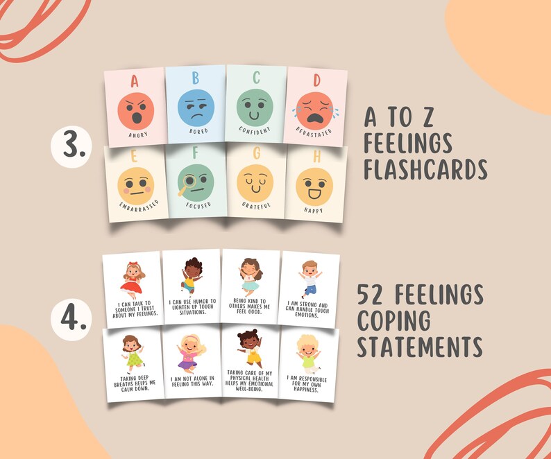 Feelings Coping Bundle for Kids & Teens (150+ Items), Calming Corner ...