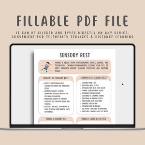 7 Types of Rest Self-care Worksheets, Mental Health Resources, Calming ...