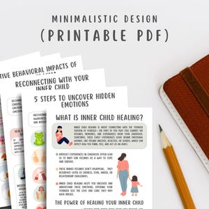 Inner Child Healing & Reparenting Worksheets (14 Pages) Attachment ...