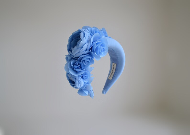 Baby Blue Fascinator Hat for Women Inspired by Kate Middleton, Floral ...