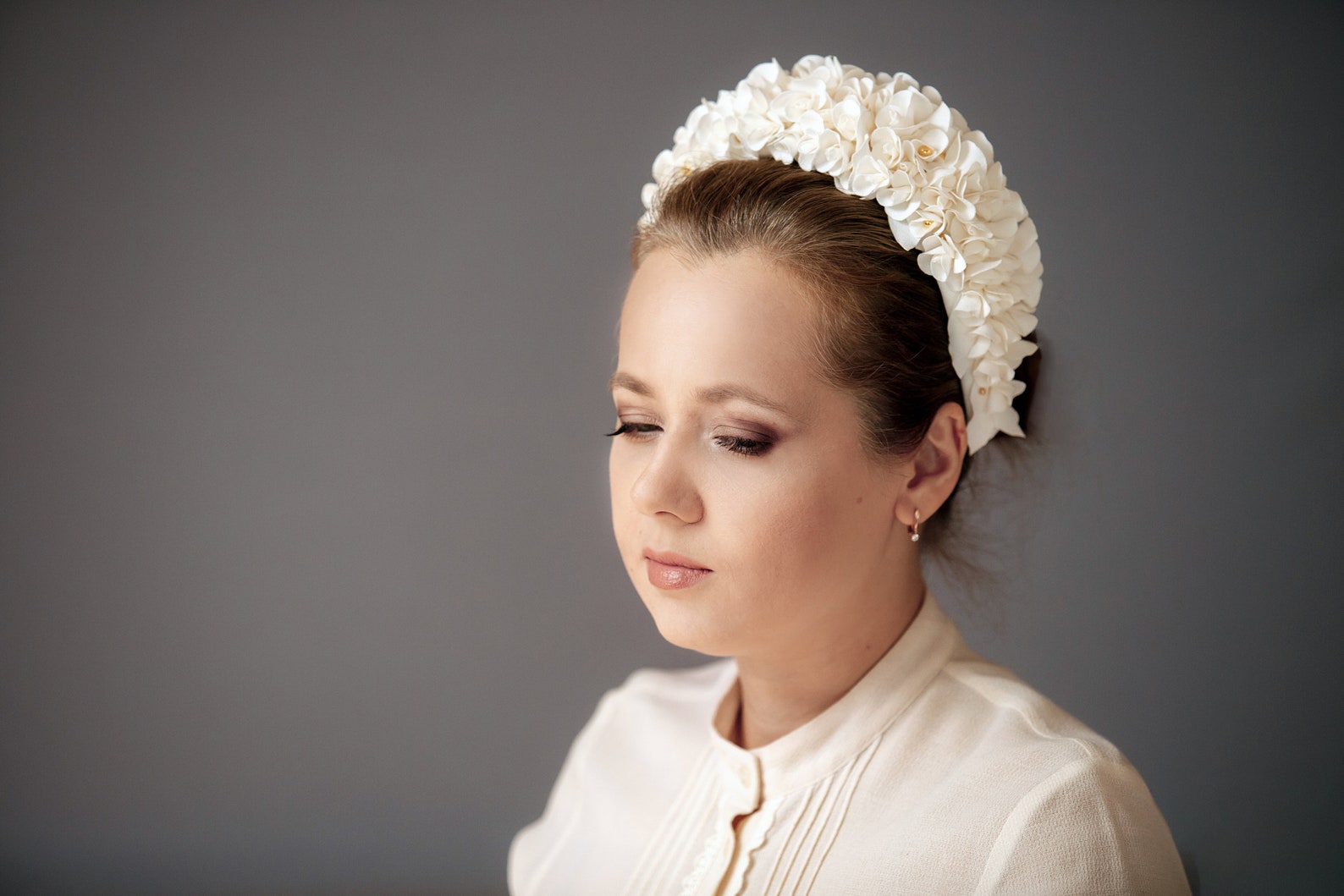 Floral Bridal Headpiece Hydrangea Flower Crown for Wedding - Etsy