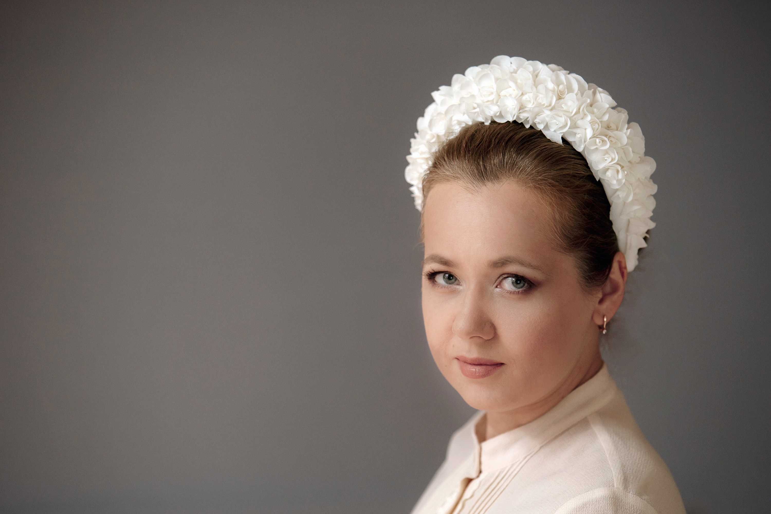 Hydrangea Flower Crown for Wedding White Bride Floral Crown - Etsy