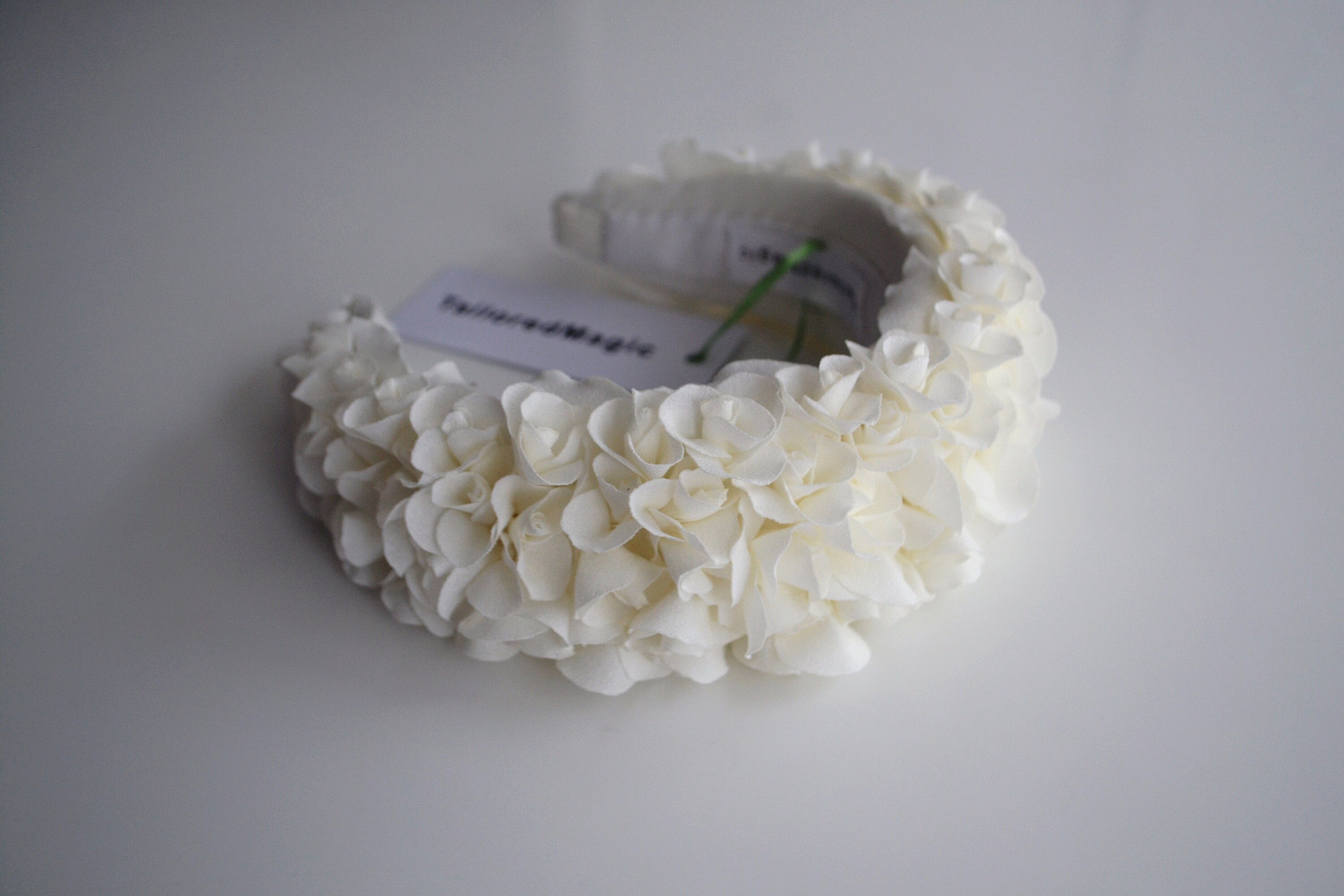 Hydrangea Flower Crown for Wedding White Bride Floral Crown - Etsy