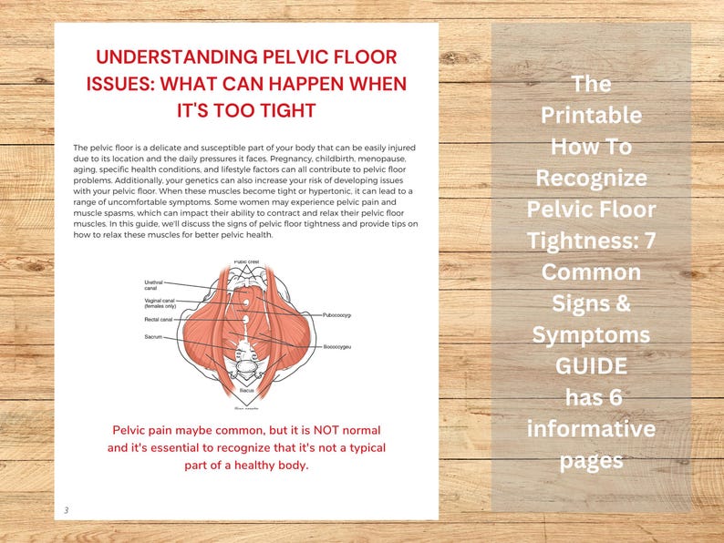 How to Recognize Pelvic Floor Tightness: 7 Common Signs & Symptoms ...