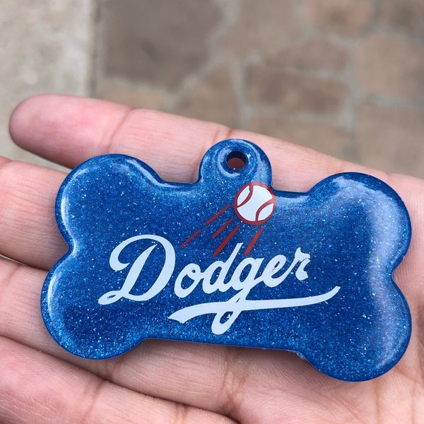 Custom Dodgers Dog Tag - Etsy