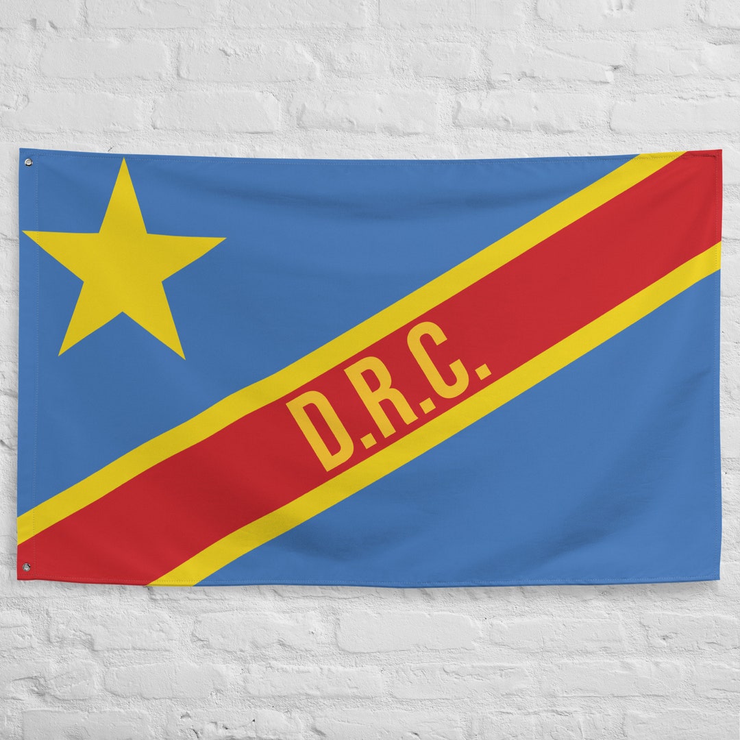 Proudly Display the DR Congo Flag With Our High-quality Congo Flag Wall ...
