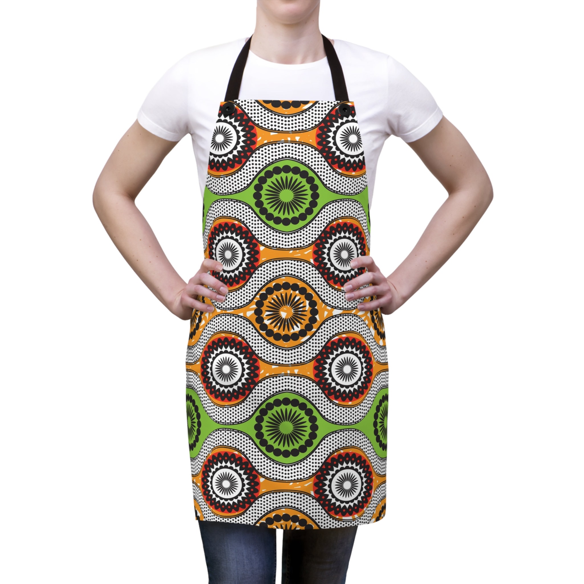 Elegant African Apron: Stylish Design With a Touch of Ethnic Charm - Etsy