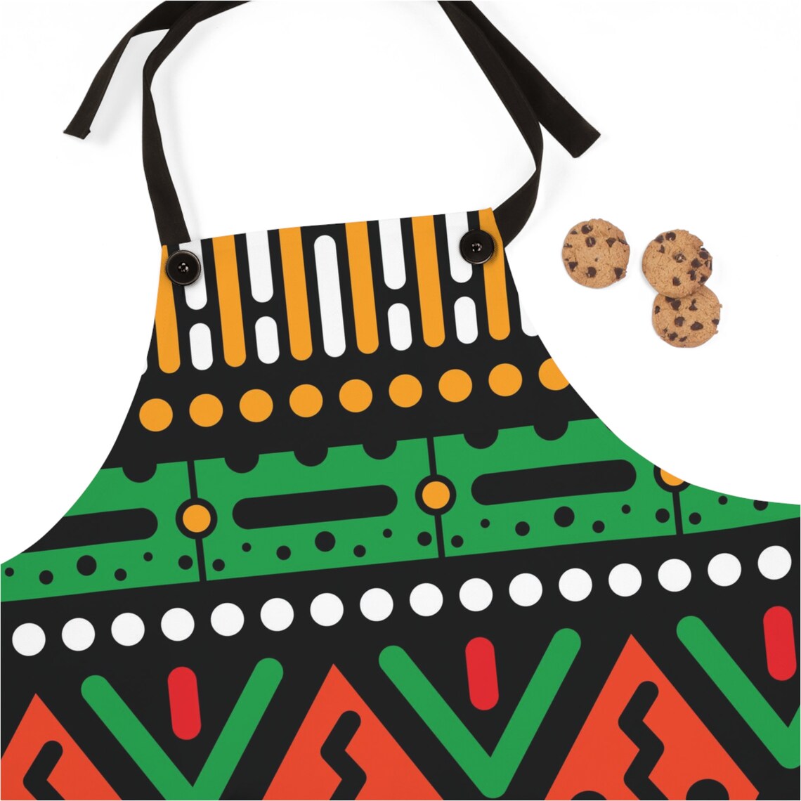 Vibrant African-inspired Aprons: Celebrate Kwanzaa in Style - Etsy