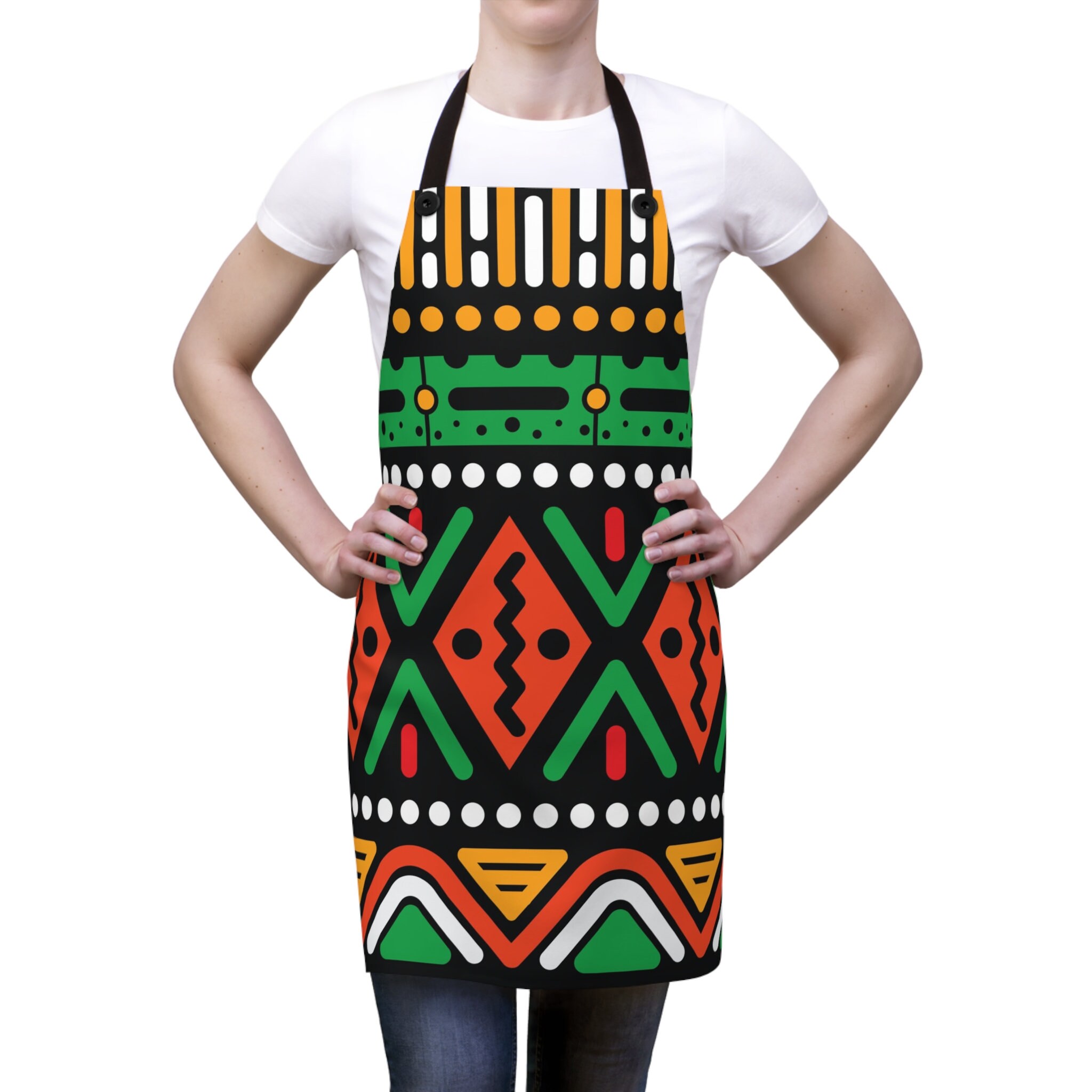 Vibrant African-inspired Aprons: Celebrate Kwanzaa in Style - Etsy