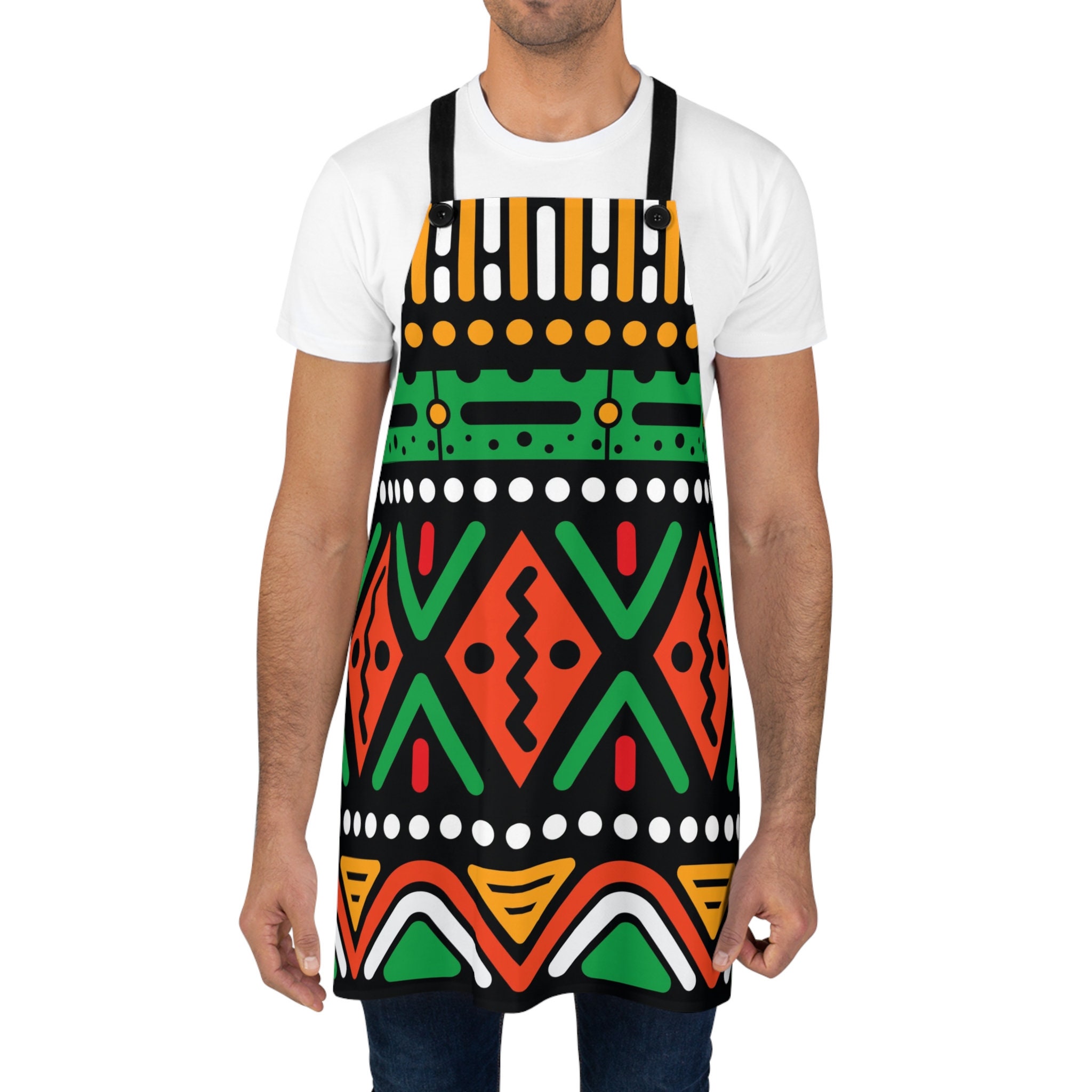 Vibrant African-inspired Aprons: Celebrate Kwanzaa in Style - Etsy