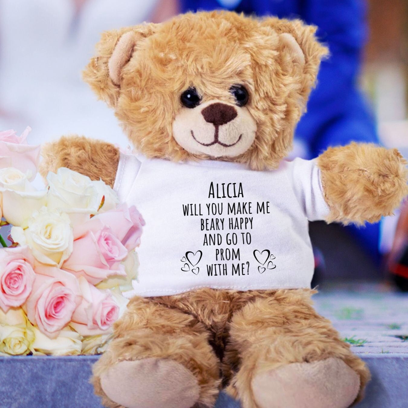 Personalized Promposal Teddy Bear 2024 Custom Prom Date Gift Idea for ...