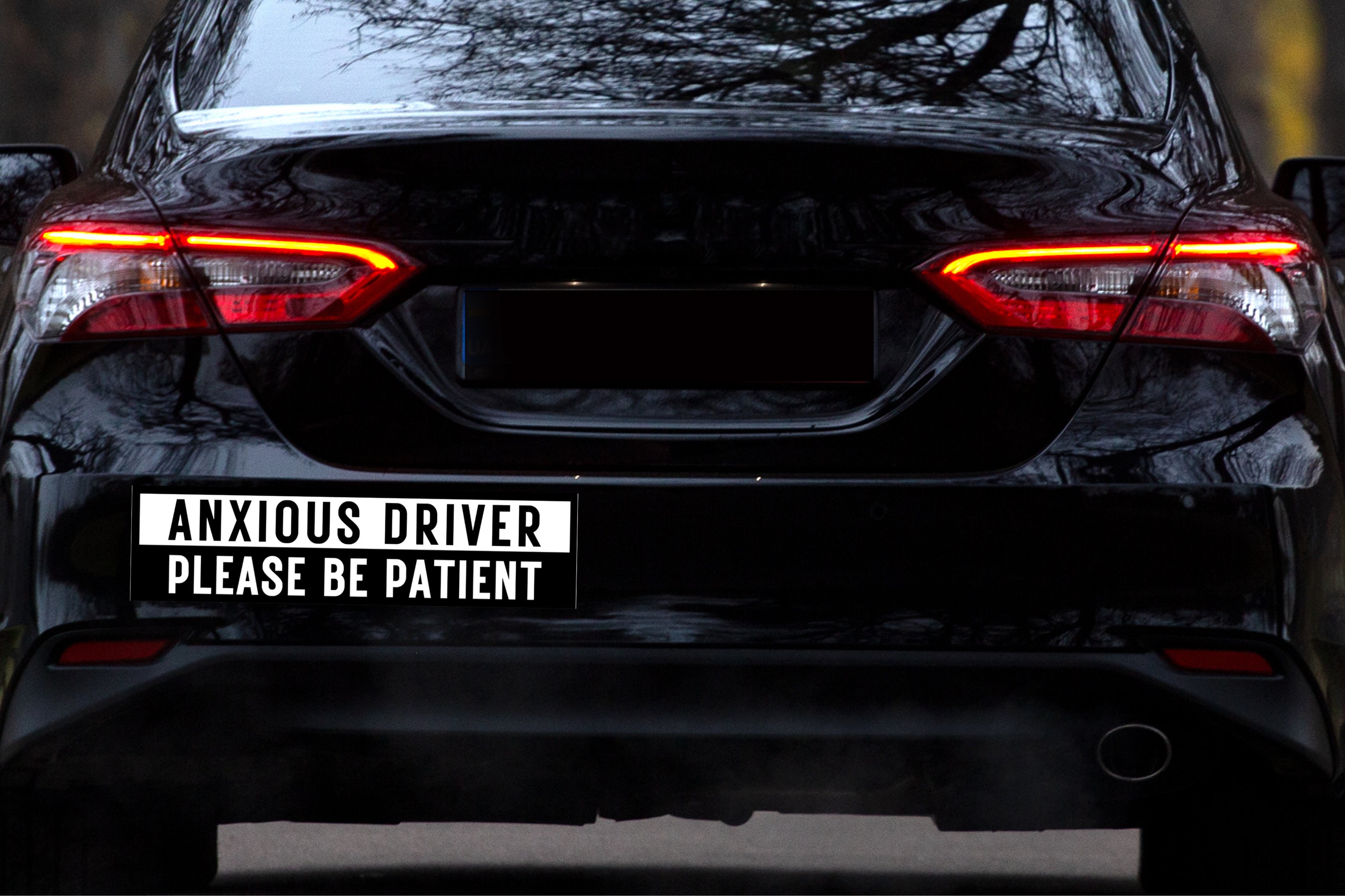 Funny New Driver Sticker Gift Bad Driver Anxious Driver Sticker 16 Year ...