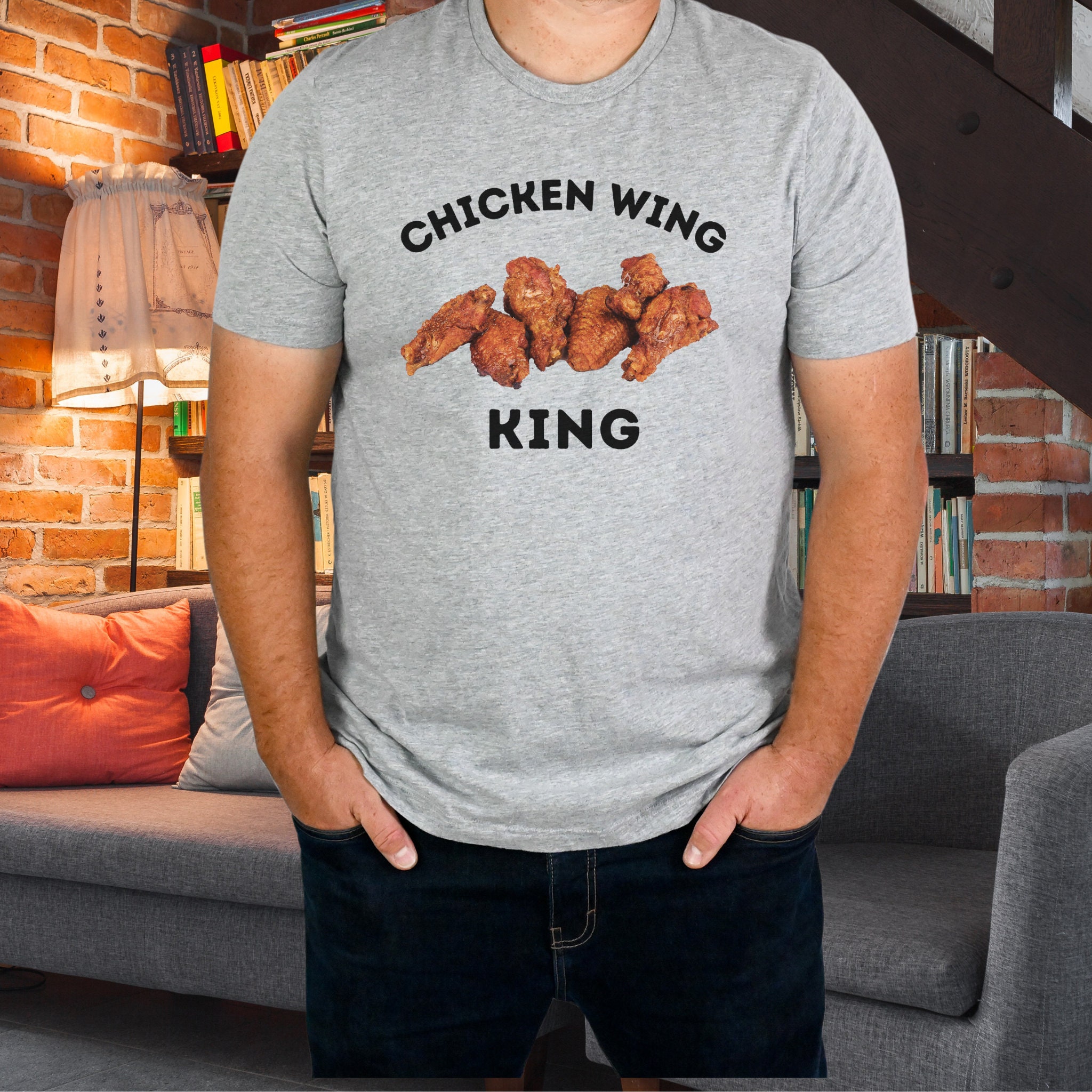 Buffalo Hot Wing Lover Chicken Wing Enthusiast Funny BBQ Chicken Wing ...