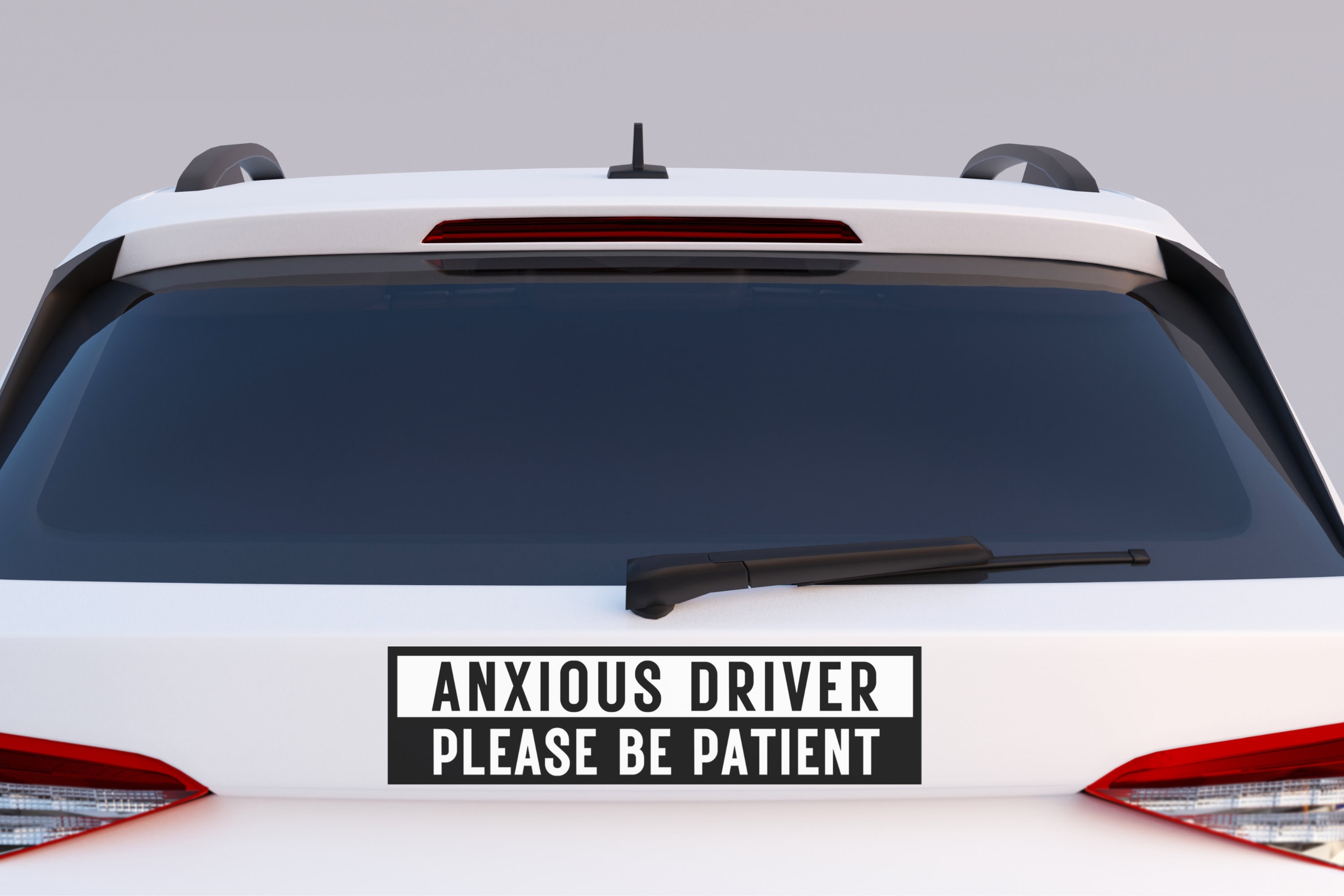 Funny New Driver Sticker Gift Bad Driver Anxious Driver Sticker 16 Year ...